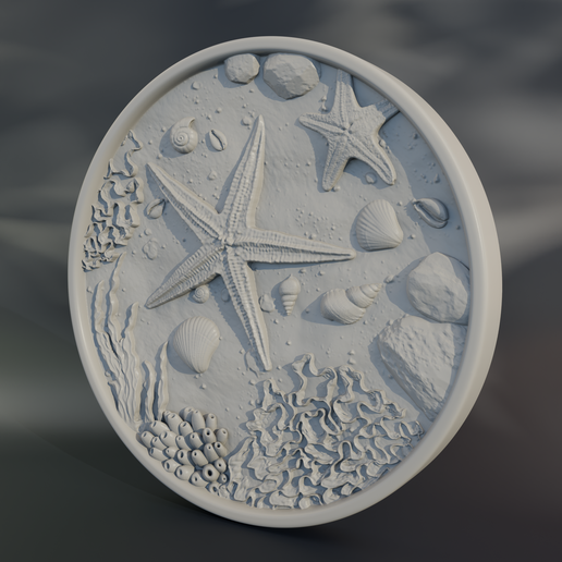 🖼 Seabed・ STL File for 3D printing・Cults