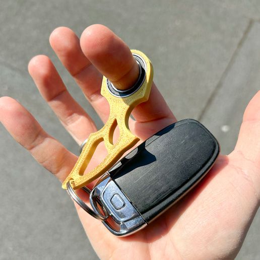 Keyrambit SHARK 🦈 - No bearing required.・ STL File for 3D printing・Cults