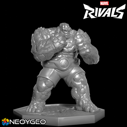 👧 THE THING - MARVEL RIVALS・ STL File for 3D printing・Cults