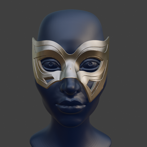 futuristic mask design
