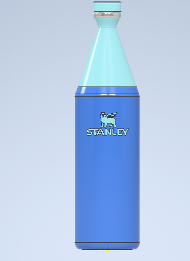🍾 Stanley bottle and keychain・Free STL File for 3D printing・Cults