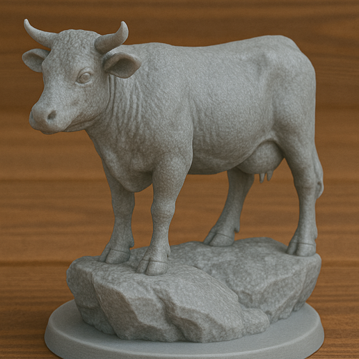 🐄 Cow・ STL File for 3D printing・Cults