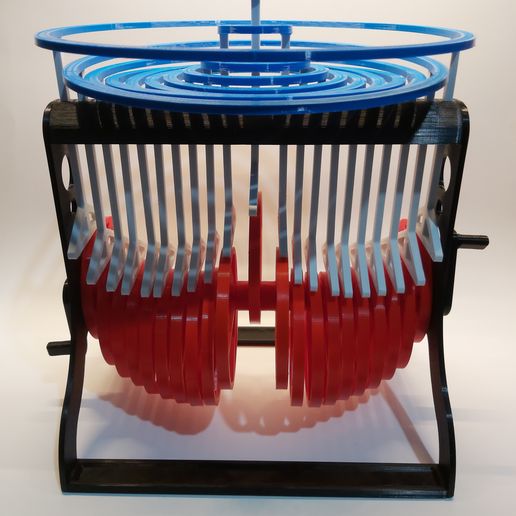 🚰 Mechanical Ripples・ OBJ File for 3D printing・Cults