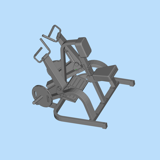 🚣 Gimnasio escena modelo equipo de fitness sentado remo ejercitador 1/ ...