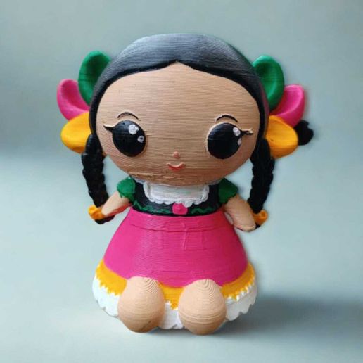 🎨 DOLL OTOMI LELE / OTOMI DOLL LELE・ STL File for 3D printing ...