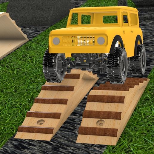 🐼 Mini Crawler Course Track・ STL File for ・Cults