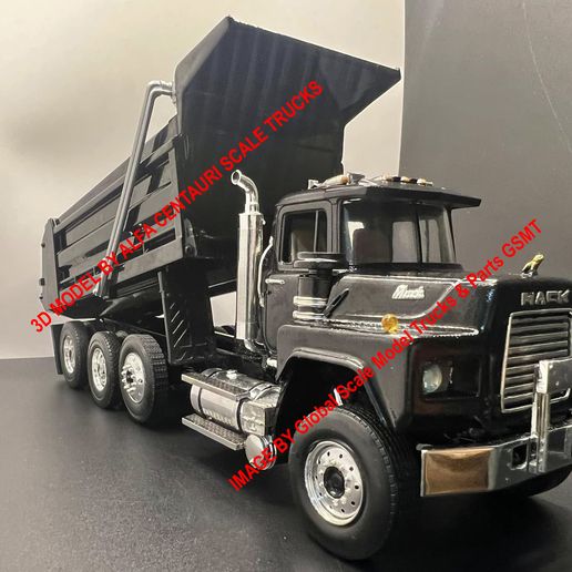 🚕 MACK DM690 1/32 SCALE CAB・ STL File for 3D printing・Cults
