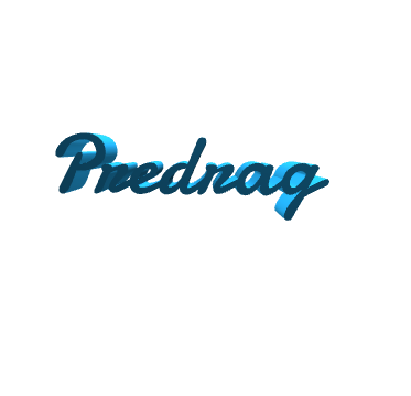 STL file Predrag 👦 ・3D printing idea to download・Cults