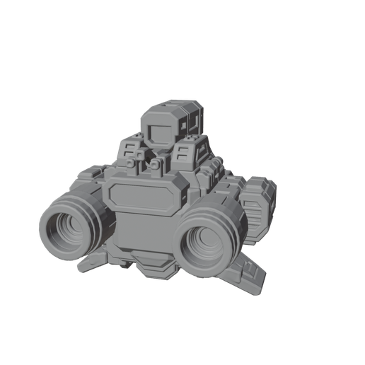 🚀 Heavy Assault Dropship – 3D Printable Sci-Fi Gunship Model Rocket ...