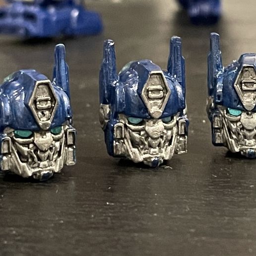 🤖 Transformers Rise of the Beasts Unmasked and Masked Optimus Prime Head for SS38・ STL File for ...