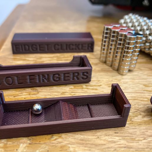 🧲 CocoSnaps: 3d-printed magnetic clickers without springs・Free STL File ...