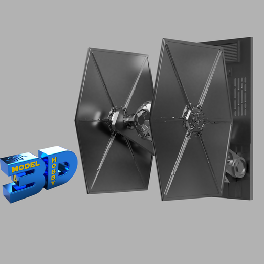 👔 Tie Fighter Dock Hangers・ 3D File for 3D printing・Cults