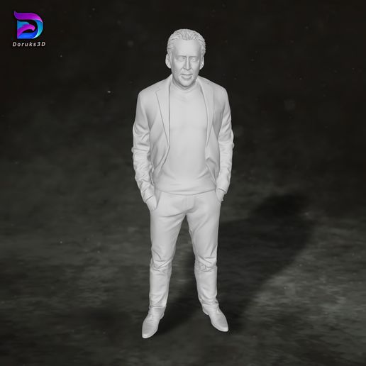 🖨️ Nicolas Cage Action Figures Custom 3D Print Model 3D print model・ 3D ...