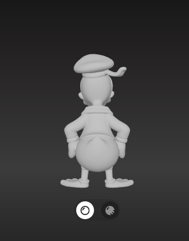 🦆 High-Quality Donald Duck 3D Printing Model – Fan Art Collectible・ STL ...