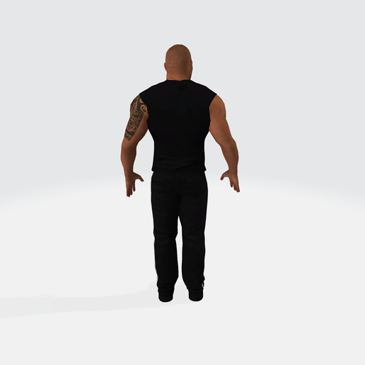 🪨 Dwayne Douglas Johnson The Rock from WWE・ STL File for 3D printing・Cults