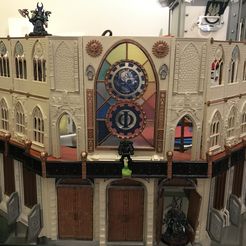 3D printable Cathedral Entrance - WH40k・Cults