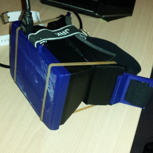 🖥️ Virtual Reality Headset for PC (DIY Oculus Rift)・Free 3D File for ・Cults