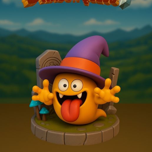 👻 Ghost dragon quest・ STL File for 3D printing・Cults