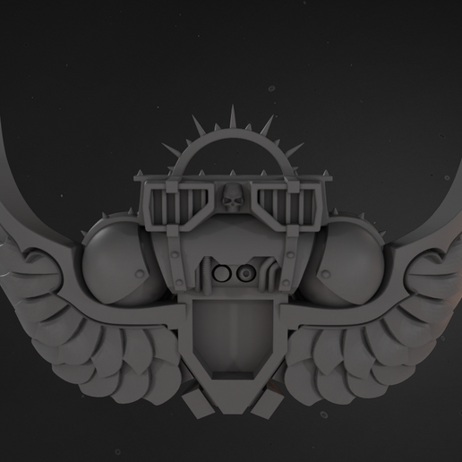 STL file Winged backpack for prime marines 🎒 ・3D printing idea to ...