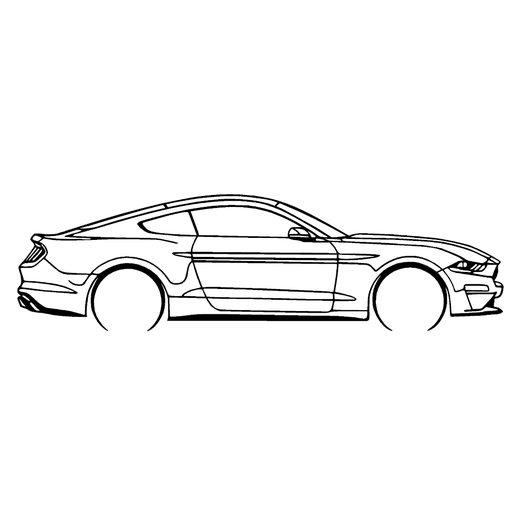 STL file Ford Mustang GT 2020 🚙 (DXF)・3D printer design to download・Cults