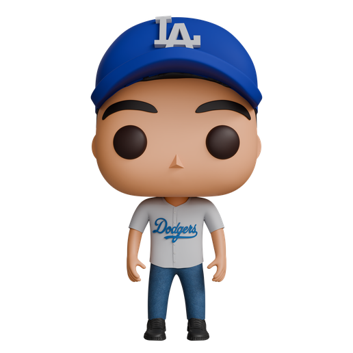 🧸 Funko pop dodgers fan・ STL File for 3D printing・Cults
