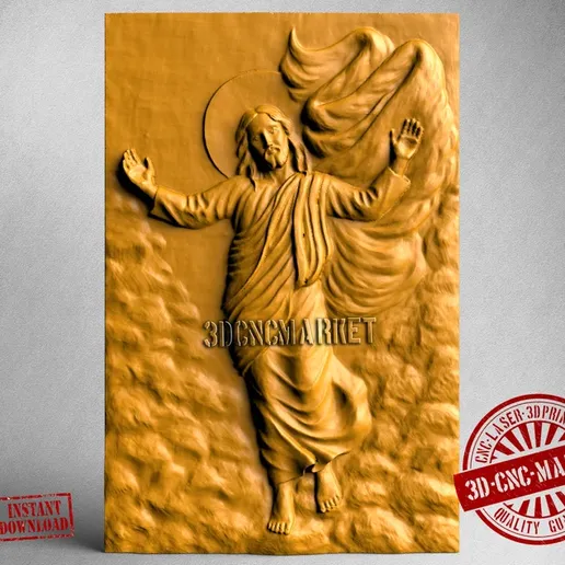 Archivo STL Jesus Christ STL, Jesus Christ 3d figure, stl, 3d printer ...