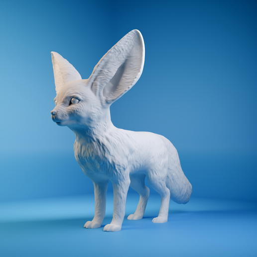 🦊 Fennex fox stl・ STL File for 3D printing・Cults