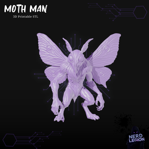 man moths
