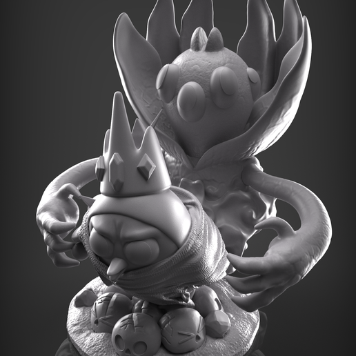 👾 Gunter Orgalord Diorama・ STL File for 3D printing・Cults