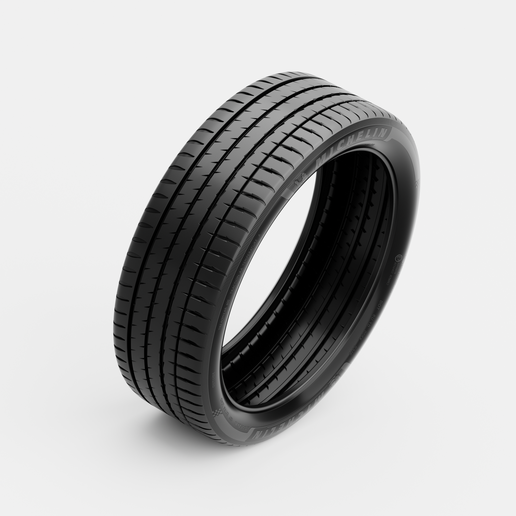 🧑‍ ️ Modèle 3D du pneu Michelin Pilot Sport 4S・Fichier 3D pour ...