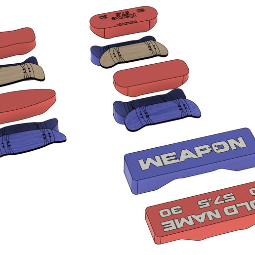 💭 Parametric Fingerboard Mold Designer・ 3D File for 3D printing・Cults