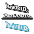 STL file PALWORLD Logo 3D sign 🗺️ ・3D print design to download・Cults