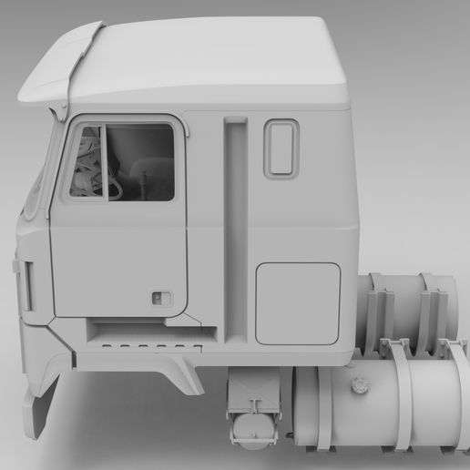 🚕 MACK ULTRALINER MH600 SLEEPER CAB 1/14 SCALE・ STL File for ・Cults