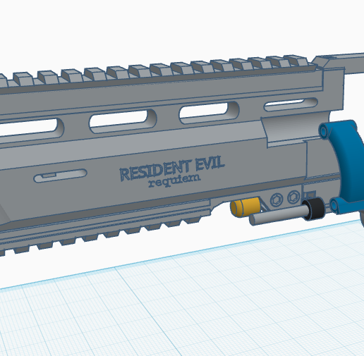 🔫 RSH-12 RESIDENT EVIL 9 REQUIEM・ STL File for 3D printing・Cults