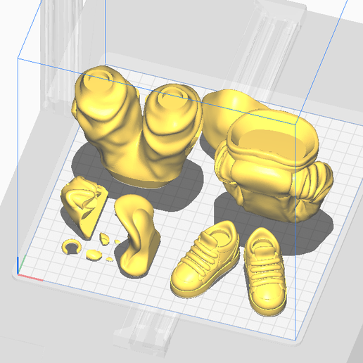 🦆 Daffy duck Urban Vibes fan art ( MULTIPARTS FILES )・Archivo OBJ para Impresión 3D・Cults