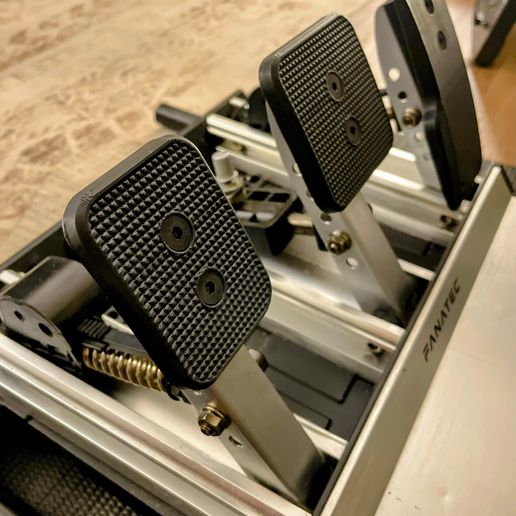 Fanatec CSR Elite Pedal Faces - Cults3D 3D Model | 3Drop