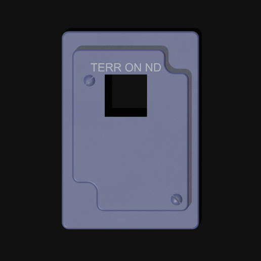 ️ Airbus TERR ON ND Panel・ 3MF File for 3D printing・Cults