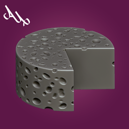 🧀 Cheese・ STL File for 3D printing・Cults