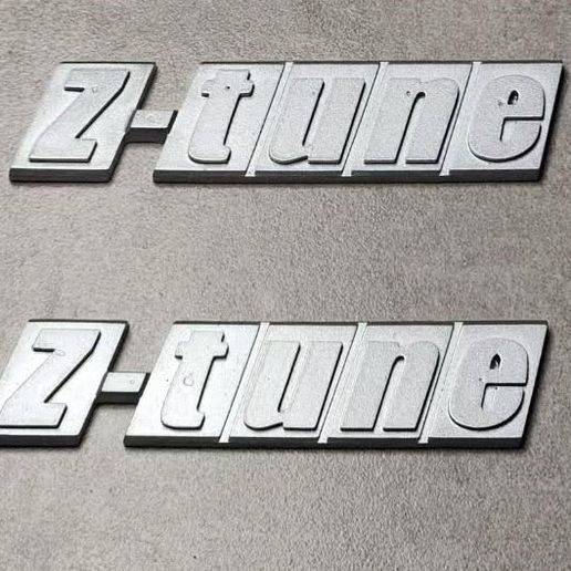 STL file Nissan Z-TUNE LOGO 🚗 ・3D print model to download・Cults