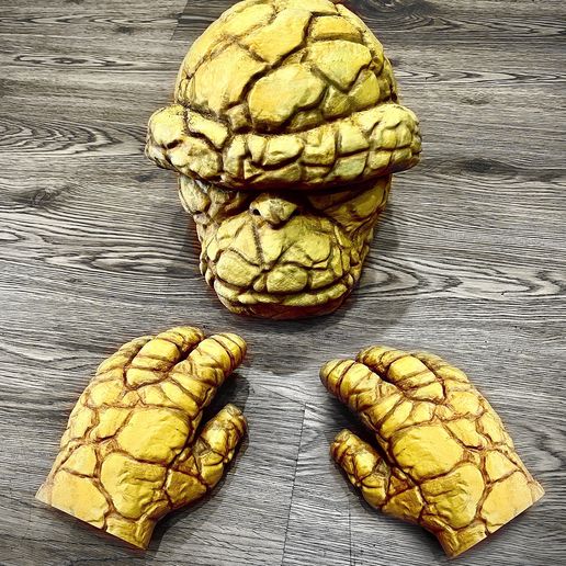 🎬 The Thing Head Wearable - Fantastic Four Movie 2025 -Marvel Comics ...