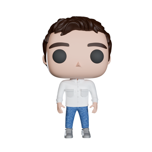 STL file Funko pop man shirt white 👨 ・3D printing model to download・Cults