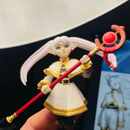 3D printer Frieren 32mm Miniature Free • made with Ender 3 V2 Neo・Cults