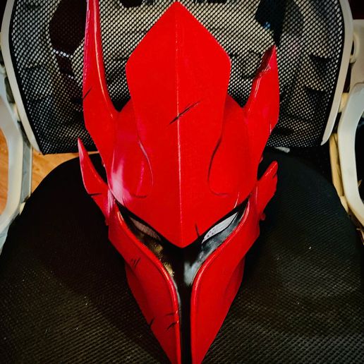 🪖 Igris Helmet (No Hair) - Solo Leveling Anime Cosplay・3D Print with ...