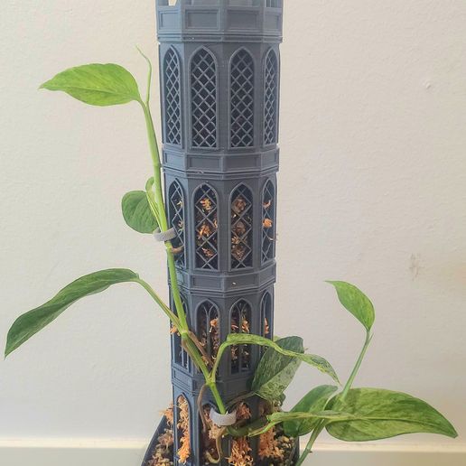 🎨 Ten-edged Moss Tower・ STL File for ・Cults