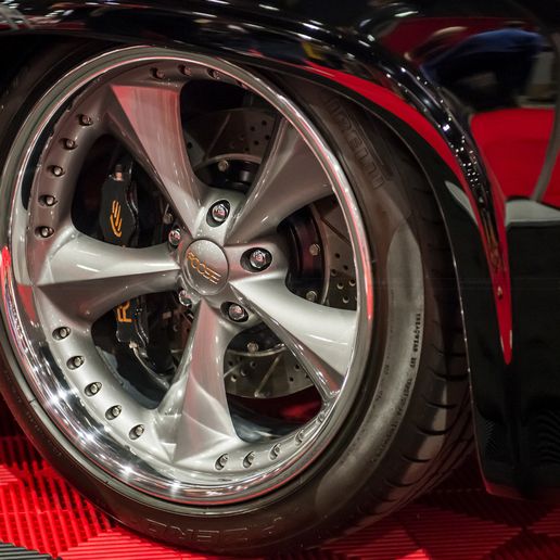 🛞 NITROUS FOOSE WHEEL SET FOR 1/24 MODEL KIT.・ STL File for 3D printing ...