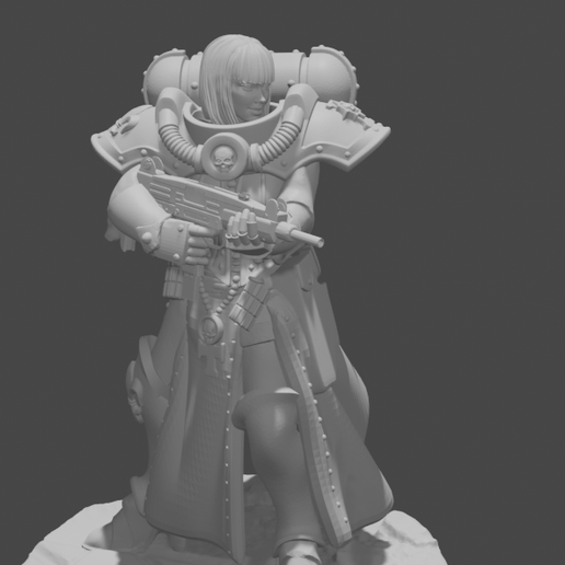 🔫 Sorority Sisters - Nuns with Guns・ 3D File for 3D printing・Cults