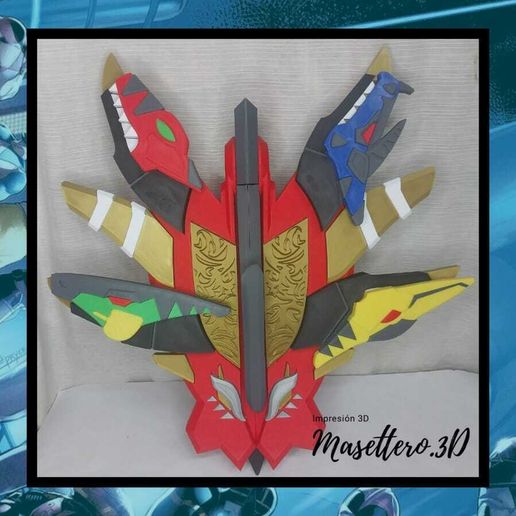 🛡️ Escudo del Triunfo - Shield of Triumph - Power Ranger Dino Thunder ...