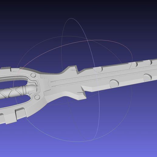 🥰 Kingdom Hearts Braveheart Keyblade Assembly・ STL File for 3D printing ...