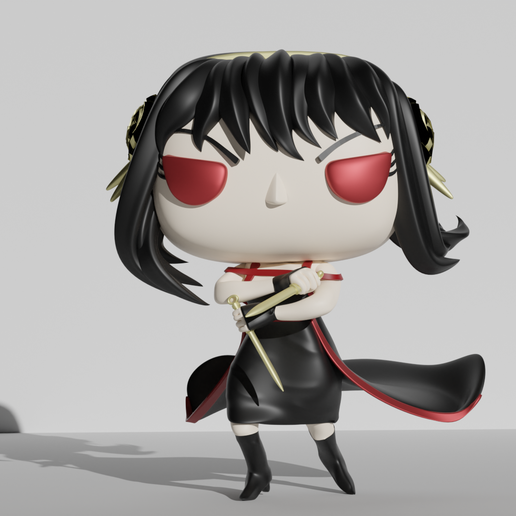🕵️‍♀️ YOR FORGER FUNKO POP STYLE - SPY X FAMILY・ STL File for 3D ...