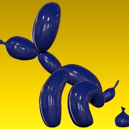 STL file Animals Figurine Resin Cute Balloon Dog - 3D print 🎈 ・3D ...